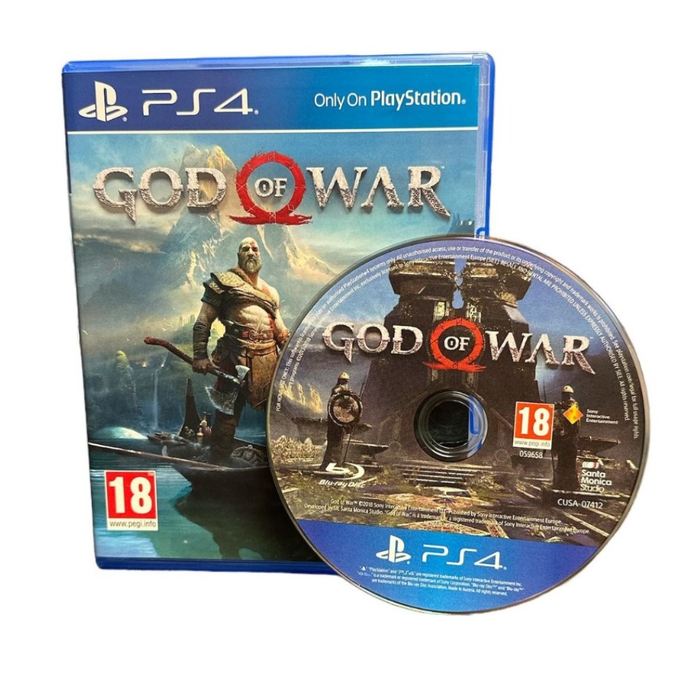Used God of War (2018) - PS4 Game - Own4Less